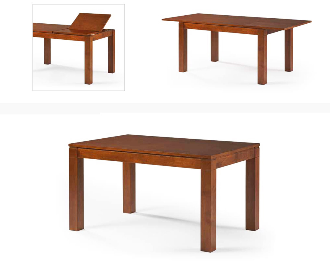 MESA DE COMEDOR EXTENSIBLE para salones y comedores modernos